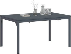 Venkovní jídelní stůl Skládací Antracit 210 x 90 x 73 cm Ocel 3381205