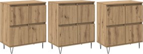 Konzole 3 ks Artisanový dub 3394525