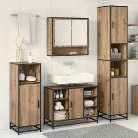 Sada koupelnového nábytku 3 ks Artisanový dub 3402481