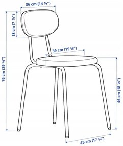 IKEA OSTANO Křeslo, sytě zelená Remmarn/hluboká zelená