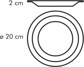 Tescoma Dezertní talíř GUSTITO, 20 cm