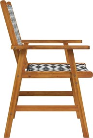 vidaXL Zahradní židle 2 ks masivní akáciové dřevo [316249]