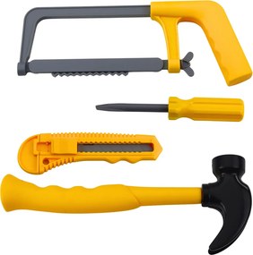 LEAN Toys Dětská sada nářadí vrtačka šroubovák světla zvuky kufřík