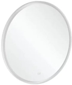 Villeroy & Boch Subway 3.0 - Zrcadlo v rámu s LED osvětlením, průměr 91 cm, dotykový senzor A4649100