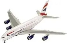 Revell A380-800 British Airways / Plastikový model / 1:144 / Počet díl