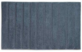 KELA Koupelnová předložka Megan 100% bavlna kouřově modrá 80,0x50,0x1,6cm KL-24701