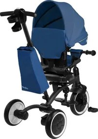 LIONELO Tříkolka 2v1 Tris Plus Blue Denim