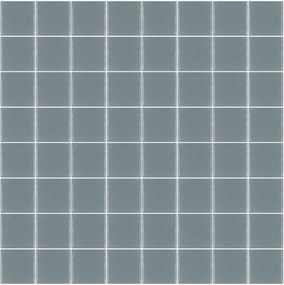 Hisbalit Skleněná mozaika šedá Mozaika 317A LESK 4x4  4x4 (32x32) cm - 40317ALH