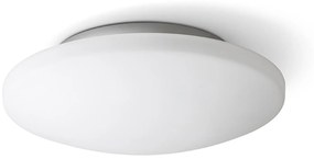 Rendl R13688 stropní LED svítidlo SARA 36 opálové sklo/chrom, 24W, 3000K, IP44, ø36cm