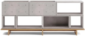 Lyon Beton designové komody Dice Sideboard 2M5L (šířka 229.5 cm)