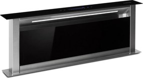 Klarstein Royal Flush Eco, digestoř, 90 cm, výsuvná, 604 m³/h, A+, černá