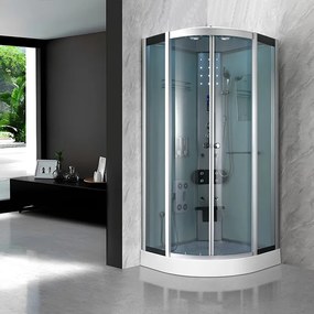 Terra Hydromasážní box WSH7120W, 90x90 bez sauny