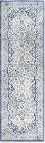 Villeroy & Boch, Běhoun Villeroy & Boch 106122 Cream, Blue, 80x240, modrá, ložnice