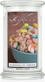 Marshmallow Morning – Kringle Candle – velká svíčka se dvěma knoty (624 g)