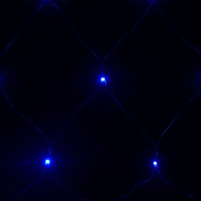 Vánoční světelná síť modrá 4 x 4 m 544 LED vnitřní i venkovní 328784