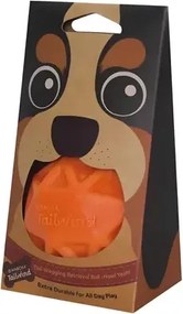 WABOBA Míček pro psy Tailwind oranžový / O 6,5 cm / plave na vodě / te