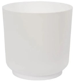 Květináč Satina Eco 17 cm, bílý FORMplastic
