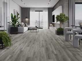 Mexen Claremont vinylové panely 1240 x 182 mm SPC 6,5 mm, podložka IXPE 1,5 mm, 4 V-drážka, Dub - F1039-1240-182-505-4V1-01