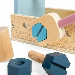 Bigjigs Toys Nářadí v přepravce / od 18 měsíců