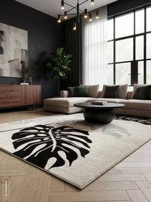 Koberec Aura1, 120x170 cm, listy