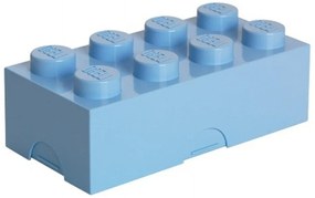 Lego® Světle modrý box na svačinu LEGO® Lunch 20 x 10 cm