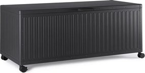 BIZZOTTO Zahradní úložný box OCEAN antracit 182x89 cm 0663971