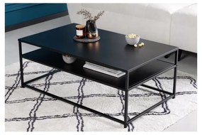 Massive home | Konferenční stolek DURA STEEL 100 CM černý kov
