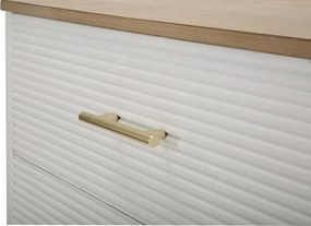 Komoda Matera 78 cm bílá