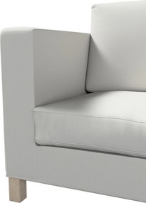 Potah na pohovku IKEA  Karlanda 3-místná nerozkládací, krátký barva šedá látka pletený vzor
