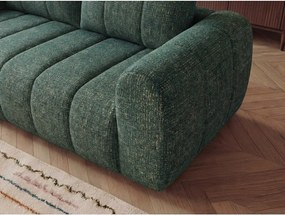 Tmavě zelená pohovka 242 cm Nesty – Bobochic Paris