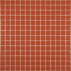 Hisbalit Skleněná mozaika červená Mozaika 172E MAT 2,5x2,5 2,5x2,5 (33,33x33,33) cm - 25172EMH