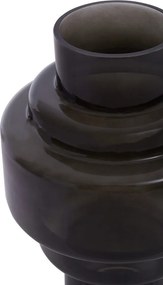 Černá skleněná váza (výška 30 cm) Cayden – Premier Housewares