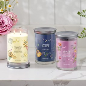 Yankee Candle vonná svíčka Signature Tumbler ve skle velká Twilight Tunes 567g