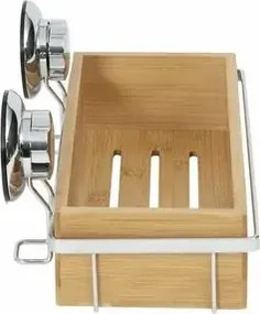 Compactor Bestlock SPA Bamboo chrom / Bambusová polička na koupelnové