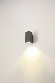 LA 1003416 ENOLA SQUARE S single Outdoor, nástěnné LED svítidlo, antracitové - BIG WHITE (SLV)