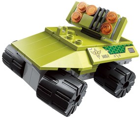 Qman Thunder Expedition Battle Car 1415-1 Radarové auto Sky-eye