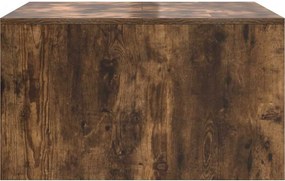 Konferenční stolek se zásuvkami Uzený dub 70,5x70x40 cm 3328412