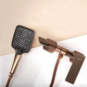 Rea Joe, vanová baterie s ruční sprchou premium, měděná matná, REA-B2254