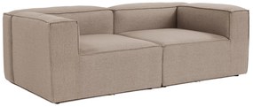 Hanah Home Dvoumístná pohovka FORA hnědá 248 cm
