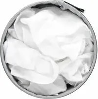 Brabantia Koš na prádlo 35 L bílá / 63.5 x 30 x 30 cm