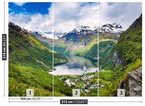 Fototapeta Fjord Norska 104x70