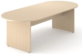 NARBUTAS - Jednací stůl OPTIMA oválný s deskovou podnoží 240x100x72 cm