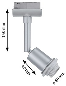 Paulmann 96968 DecoSystems spot, spot pro Urail systém, 1x20W E14, matný chrom