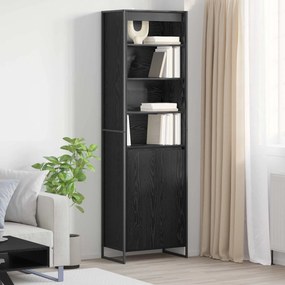 Vysoké skříně Černý dub 60 x 36 x 200 cm Kompozitní dřevo 3403028