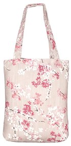 Tegatex Látková taška s drobnými růžovými kvítky 30*40 cm