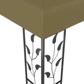 Altán 3 x 3 m taupe 180 g/m² 312243