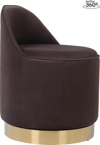 XXXLutz OTOČNÝ TABURET, textil, 52/68 cm MID.YOU - Taburety - 005937039202