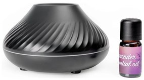 Platinet LED RGB Aroma difuzér s imitací plamene LED/6,5W/5V 130ml černá PADYMF705B