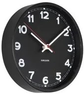 Designové nástěnné hodiny KA5846BK Karlsson 22cm