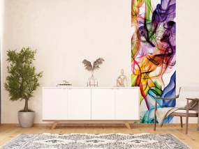 Vliesová fototapeta na zed' Barevný Kouř | 90 x 270 cm | DFTNVL3703